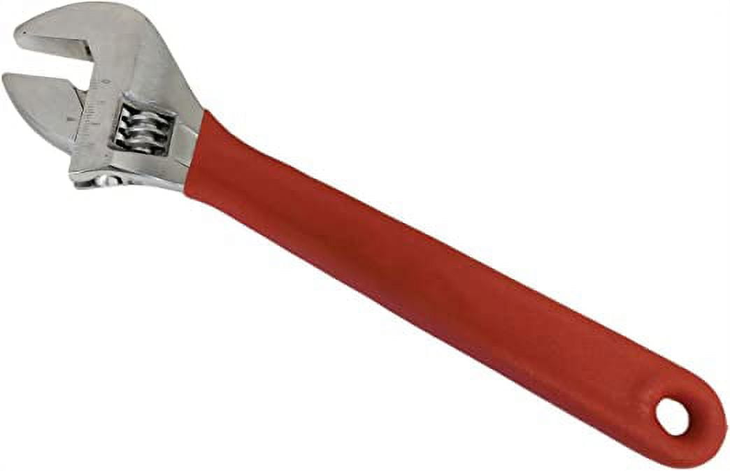 15" Adjustable Wrench (Rubber Dipped Handle) - Walmart.com