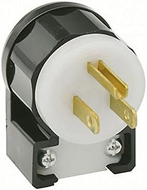 15 Amp, 125 Volt, Angle Plug, Straight Blade, Industrial Grade ...