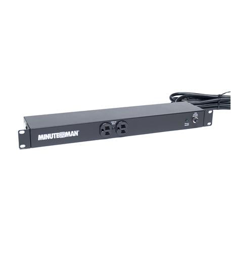 15 Amp- 8 Outlet Power Distribution Unit Battery Backup and Surge ...