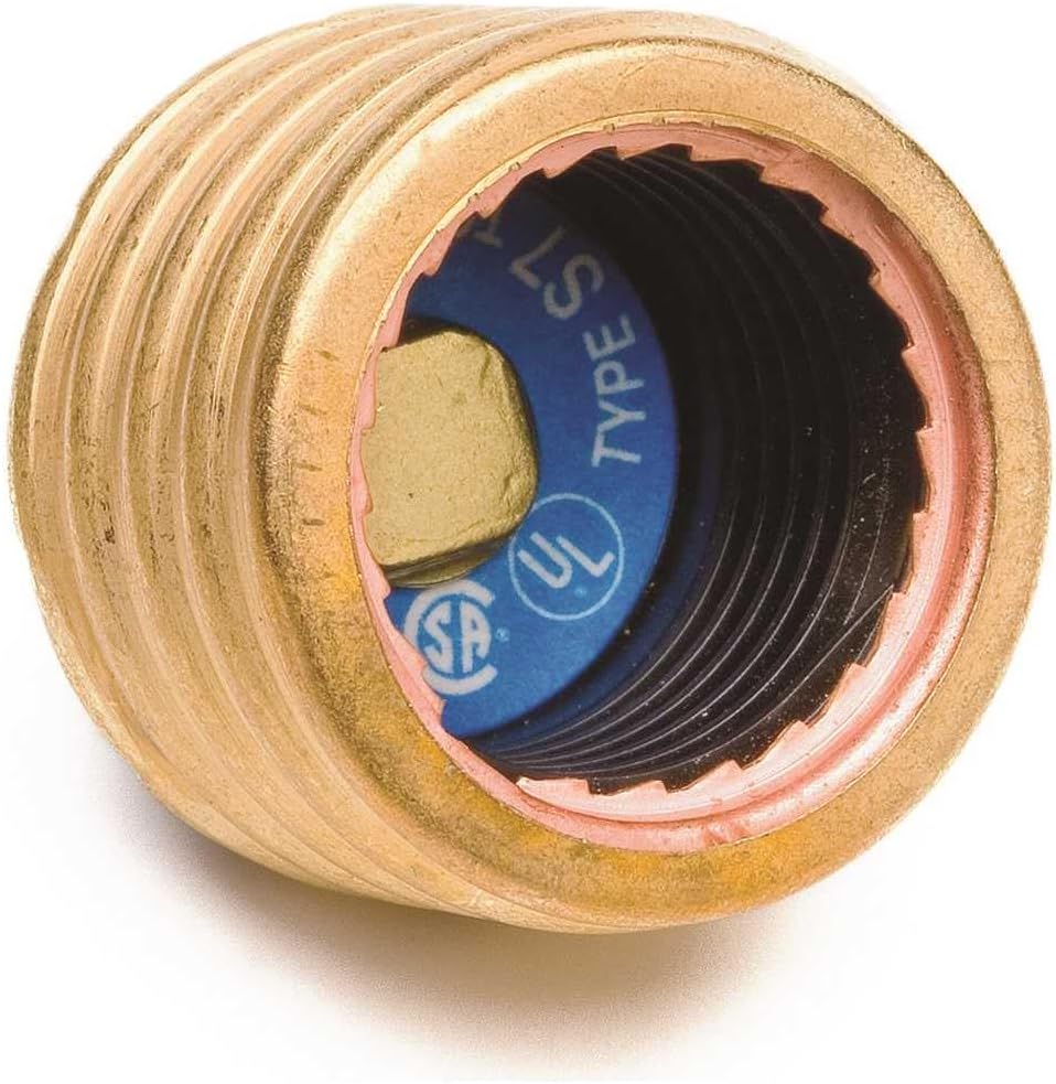 15 Amp Single Motor Circuit Edison Base Fustat Fuse Adaptor, 4-Pack ...