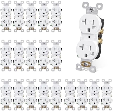 15 Amps Outlets Duplex Electrical Receptacle Outlets,Weather Resistance ...