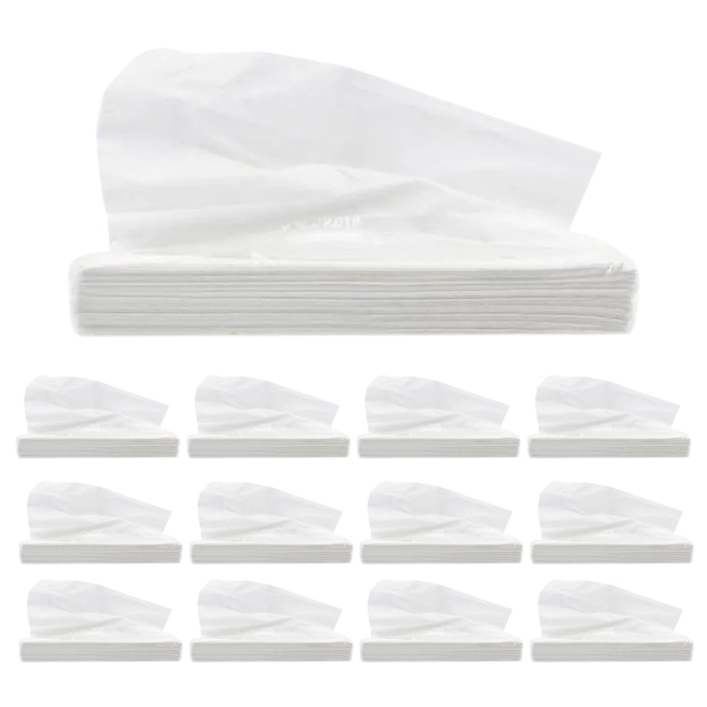 KALLORY Practical White 15Pack Car Tissue Refill for Various Settings ...