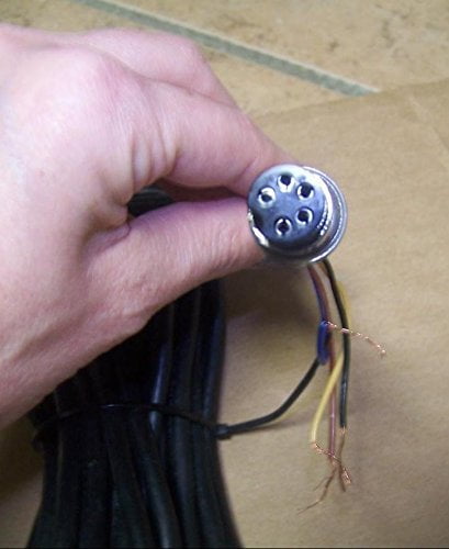 15' Cable with Connector for SBI-505 Brecknell Indicator, 5 pin ...