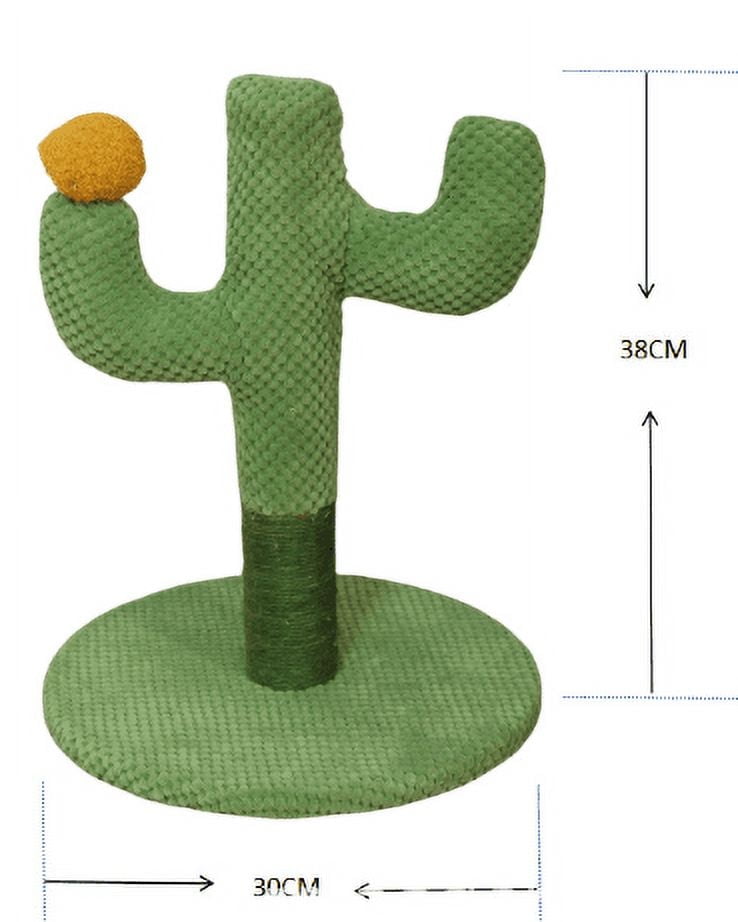 Furggis Cat Scratching Post, Cactus Cat Scratch Posts for Indoor Adult ...