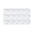 15 Cavity Water Chocolate Baking Mould Grade Silicone Mousses Cake Mold ...