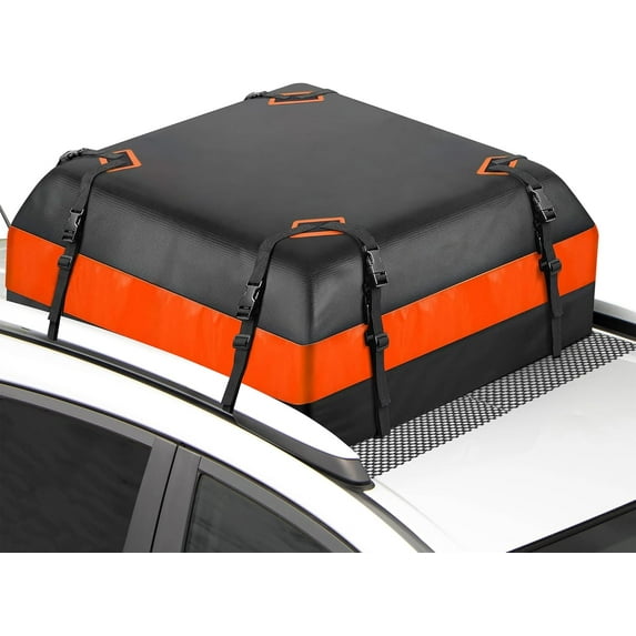 15 Cubic Feet Roof Rack, Rooftop Cargo Carrier, Soft-Shell Carriers ...