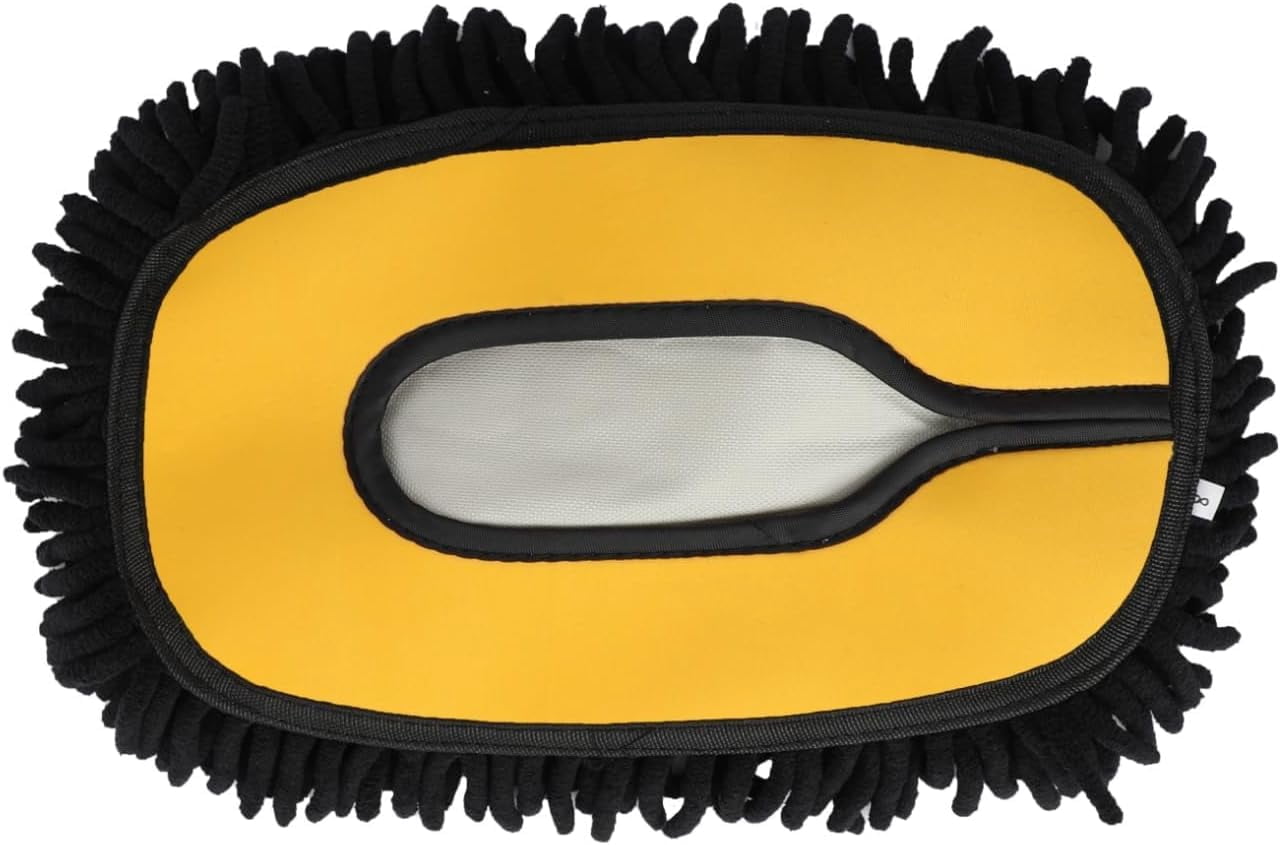 15° Curved Car Wash Brush with 43" Telescopic Handle – Microfiber ...