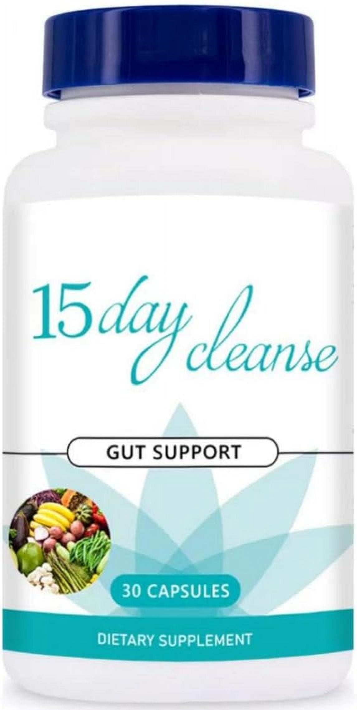 15 Day Cleanse Bowel Dissolving Capsules, Advanced Bowel Cleanse Detox ...
