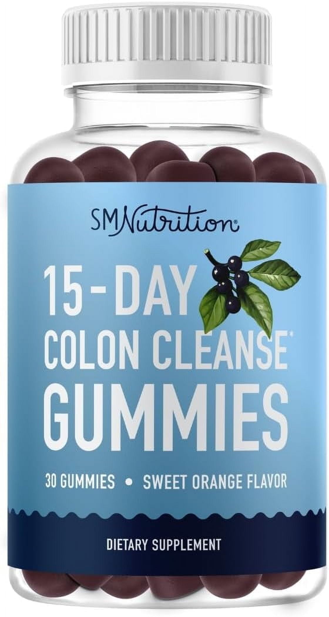 15 Day Colon Cleanse & Detox Gummies | Occasional Constipation ...