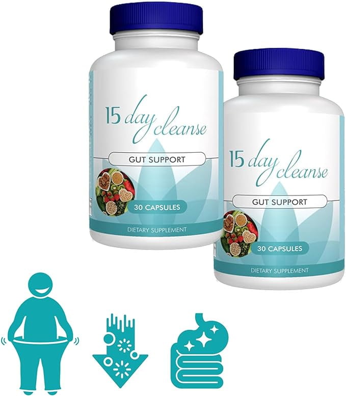 15 Day Gut Cleanse, 15 Day Cleanse Bowel Dissolving Capsules,dvanced ...