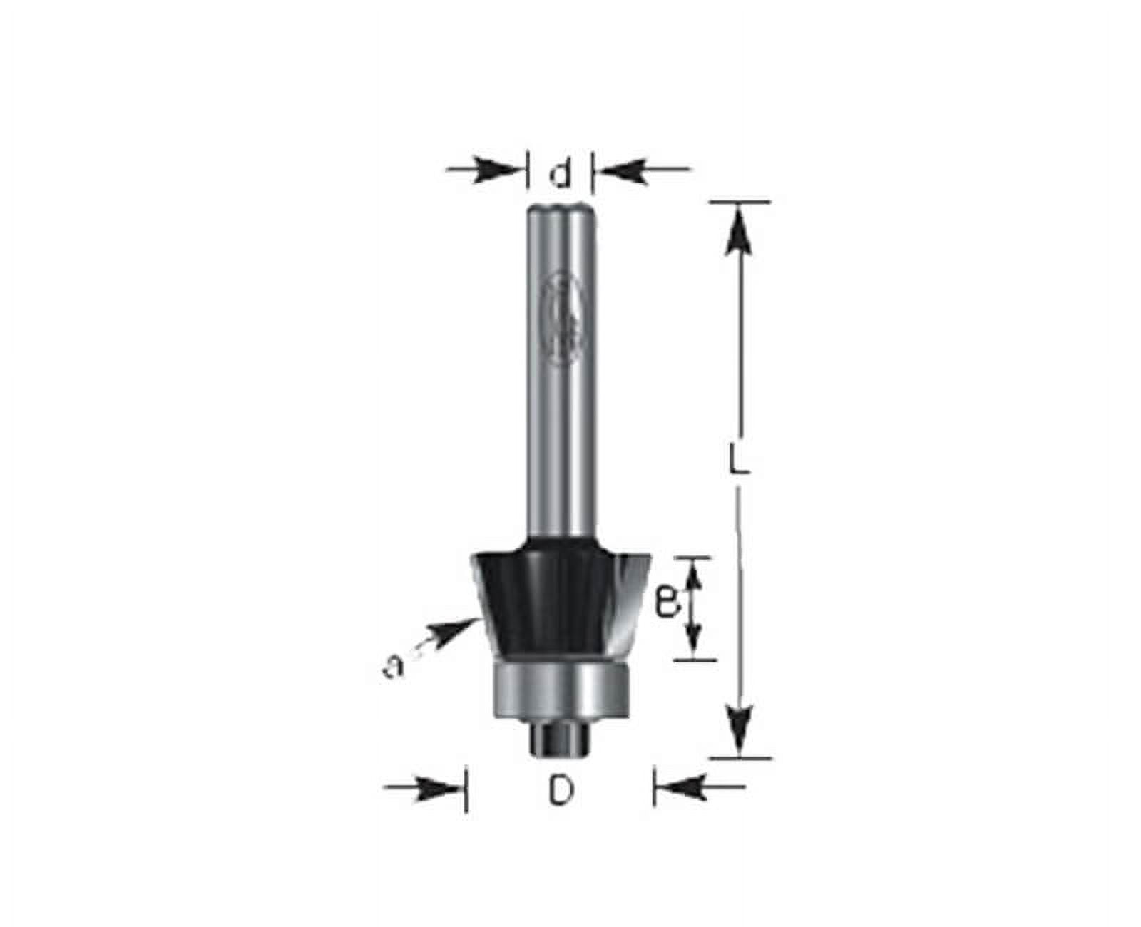 15 Degree Bevel Trim Router Bit - Walmart.com