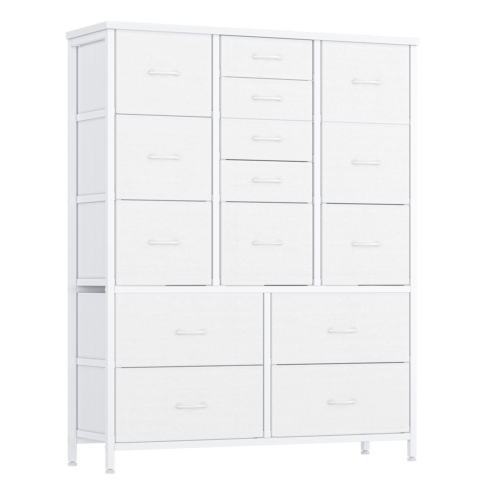 15-Drawer Dresser for Bedroom, Tall Dresser Chest of Drawers, Deep ...