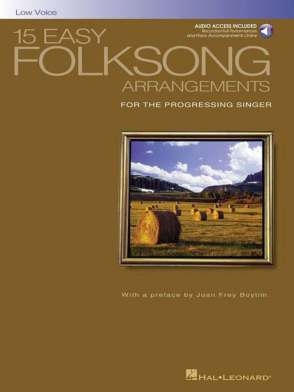 15 Easy Folksong Arrangements for the Progressing Singer - Walmart.com