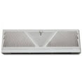 "15"" Adjustable Air Flow Extended Height White Baseboard Register for ...