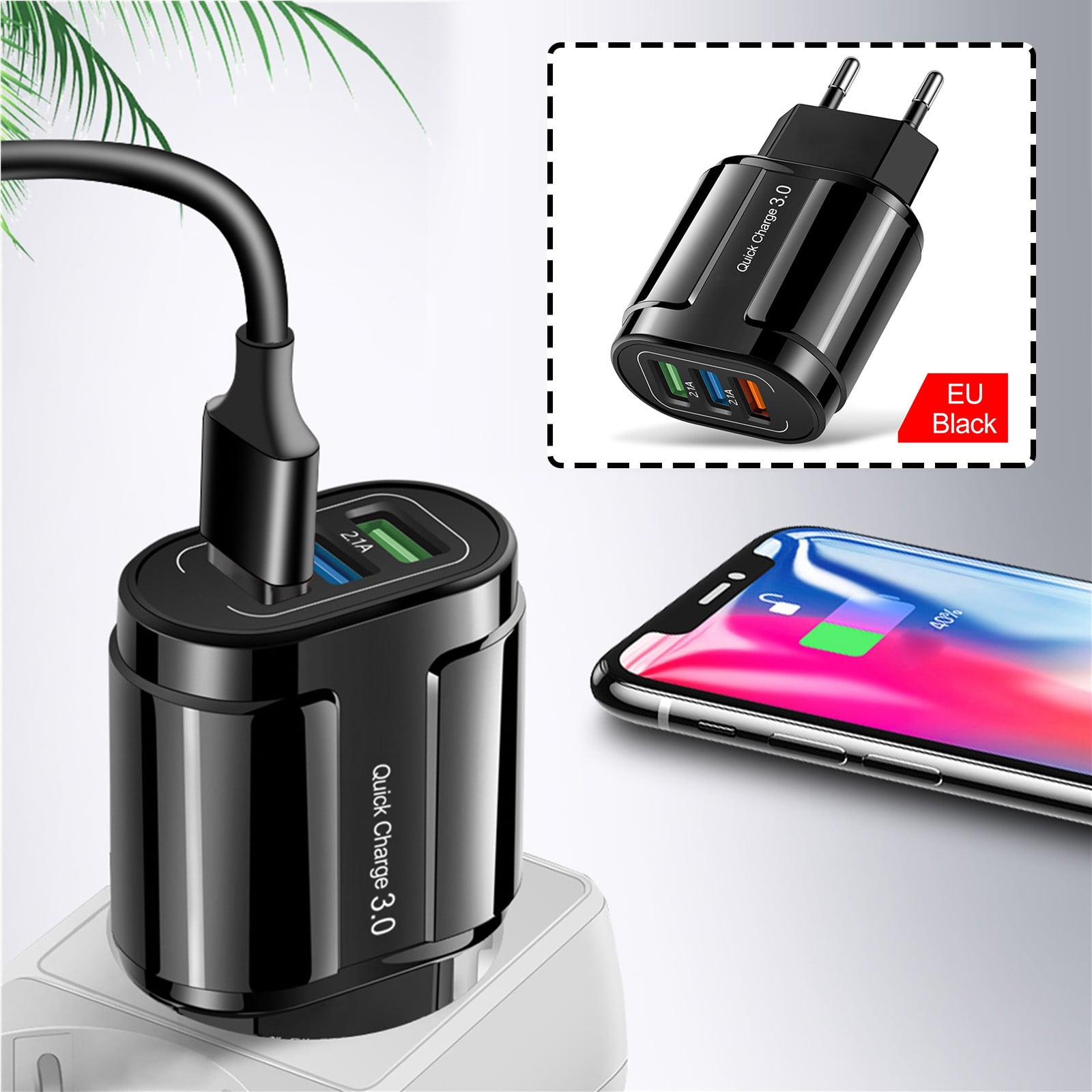 15 Fast Charger Double Wall Sl1316 Phone Charge Wall Plug Insulation Ac ...