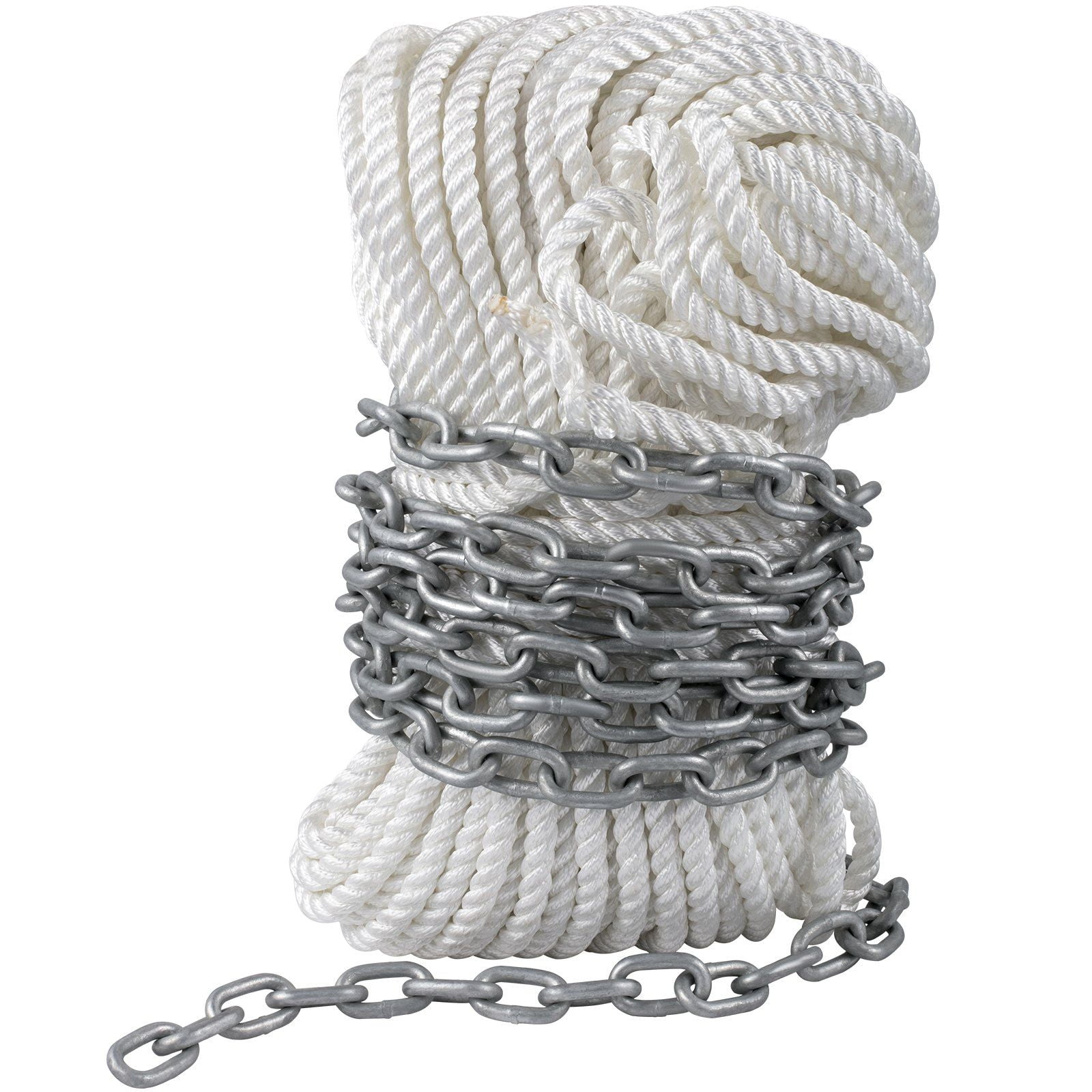 15 Feet 5 16 Inch Galvanized Steel Anchor Chain 2 2T Tension with 200 ...