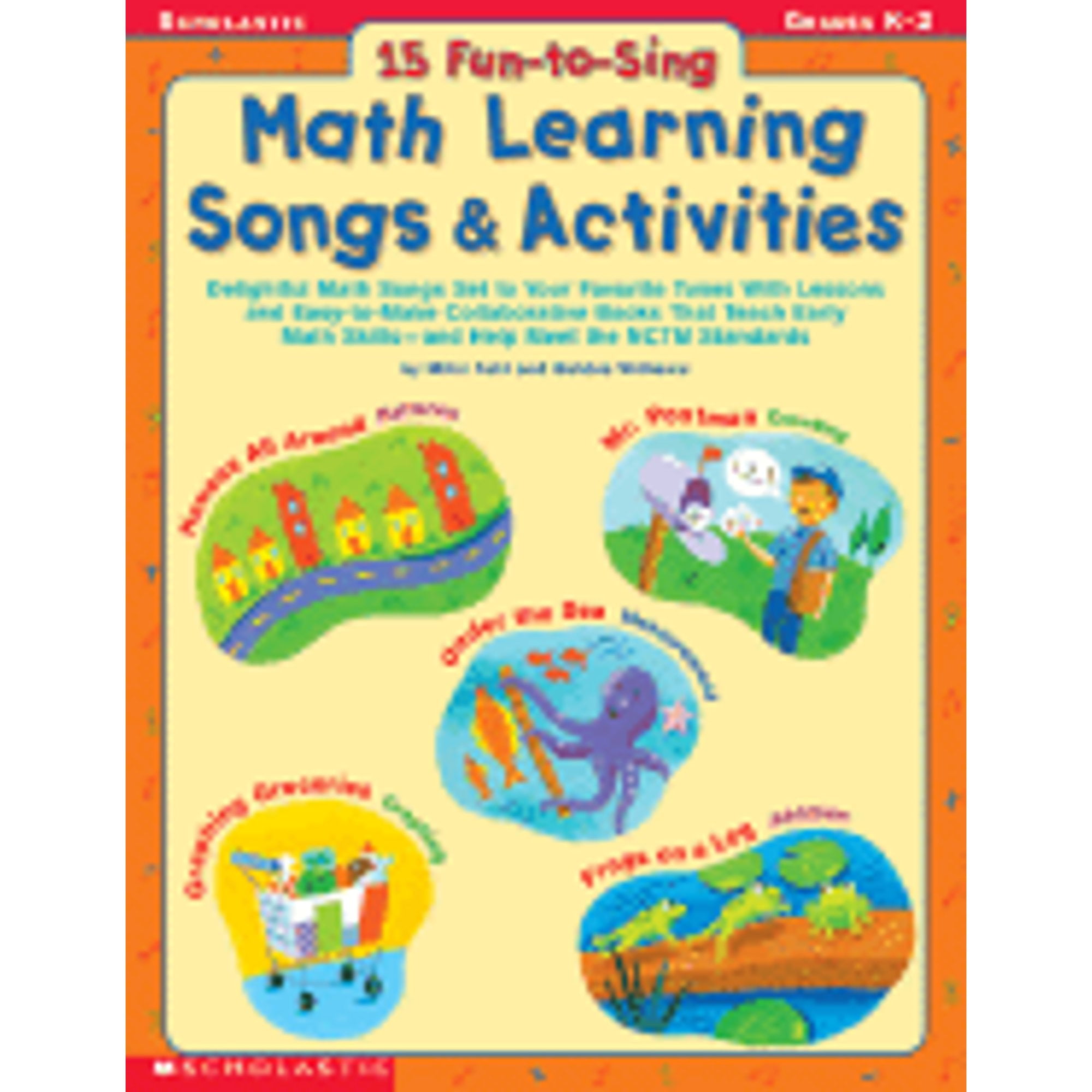 Pre-Owned 15 Fun-To-Sing Math Learning Songs & Activities: Delightful ...