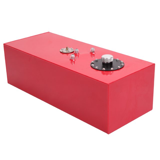 15 Gallon 60L Universal Top Feed Aluminum Fuel Tank Oil Level Sensor ...