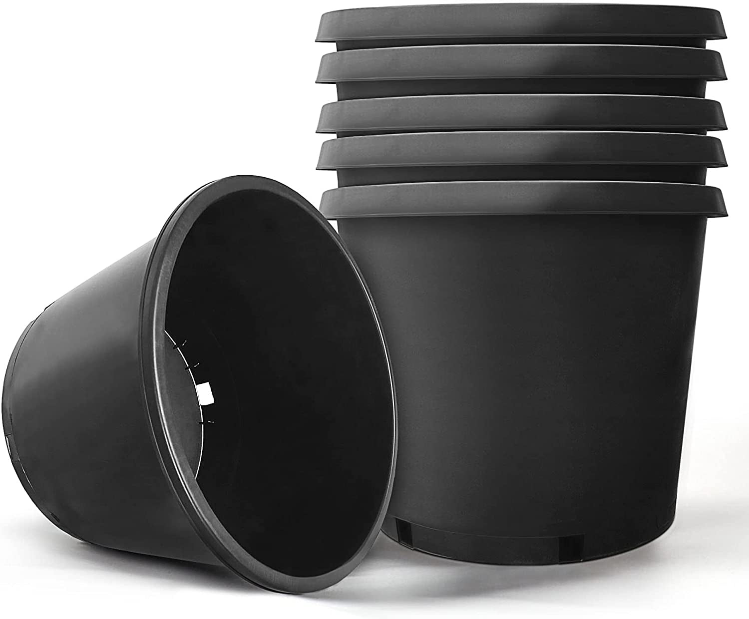 Walmart 15 Gallon Flexible Nursery Pots for Gardening, Indoor/Outdoor ...