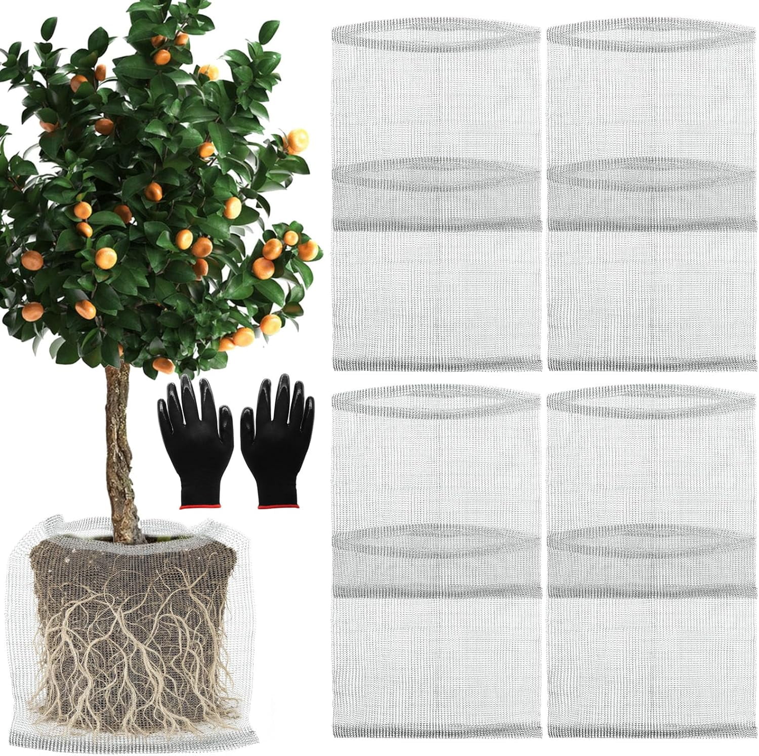 15 Gallon Root Guard Gopher Baskets Proof Stainless Wire Steel ...