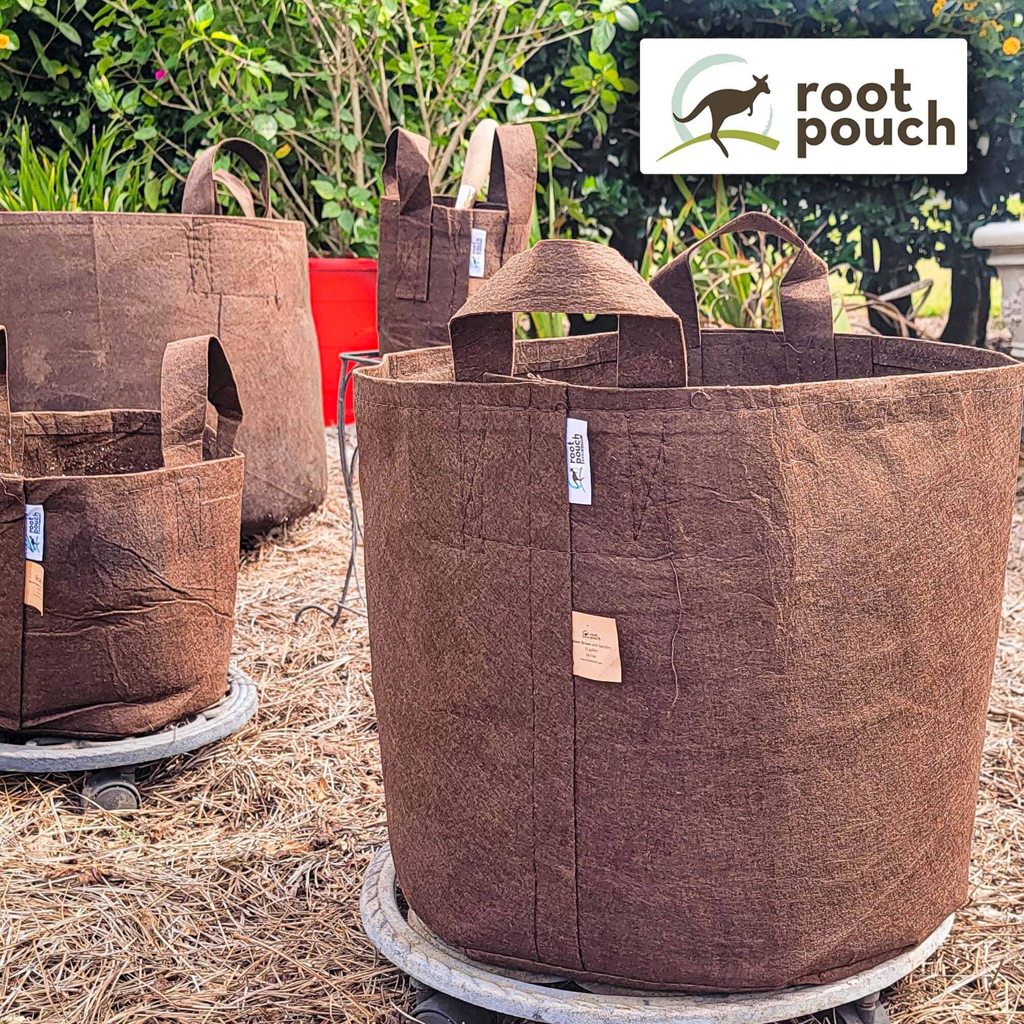 15-Gallon Root Pouch Grow Bag | USA Made | Made from Recycled Materials ...