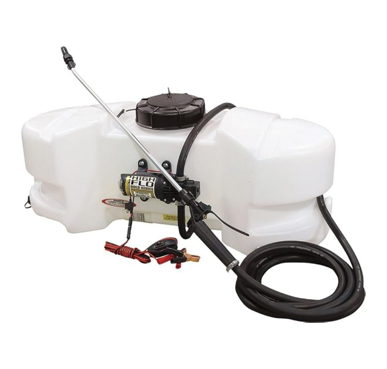 15 Gallon Spot Sprayer - Polyethylene Tank - Adjustable Handgun - 30ft ...