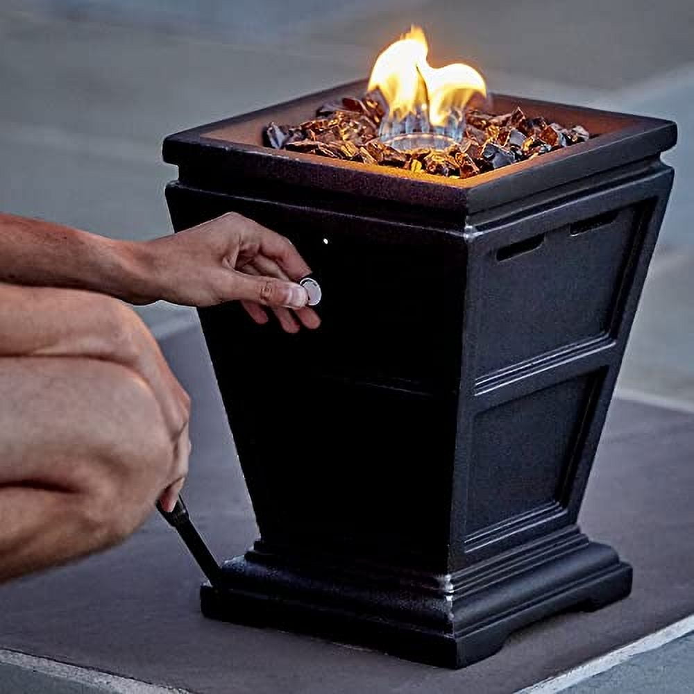15" Gas Outdoor Fire Column from Endless Summer - Walmart.com