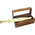 15" Handheld Brass Telescope for Kids Nautical Brass Pirate Telescope ...