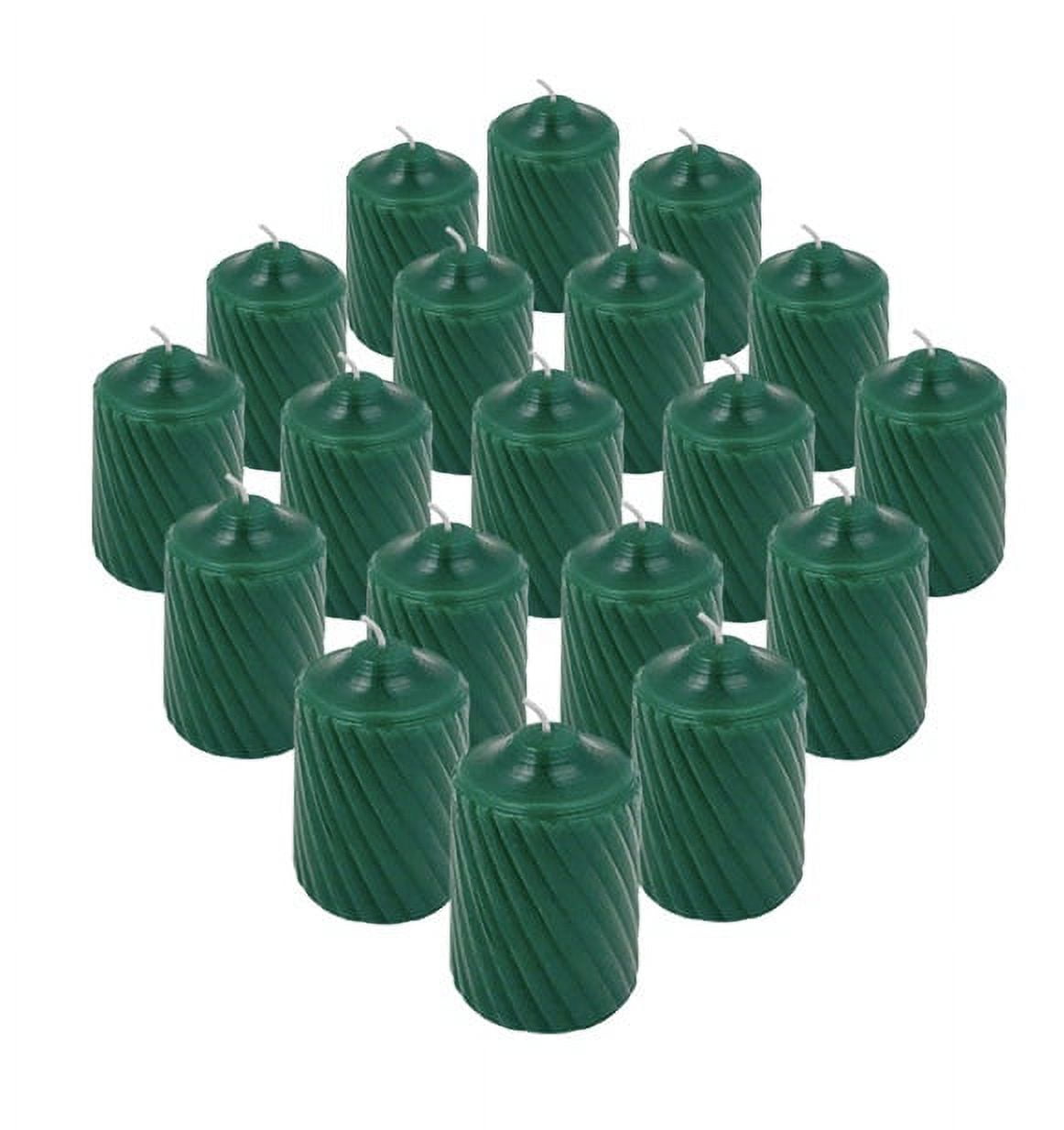 15 Hour Lightly Scented Votive Candles with a Textured Surface 19 ...