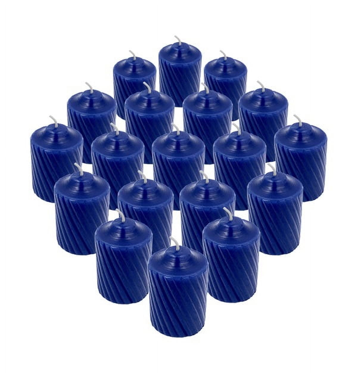 15 Hour Lightly Scented Votive Candles with a Textured Surface 19 ...
