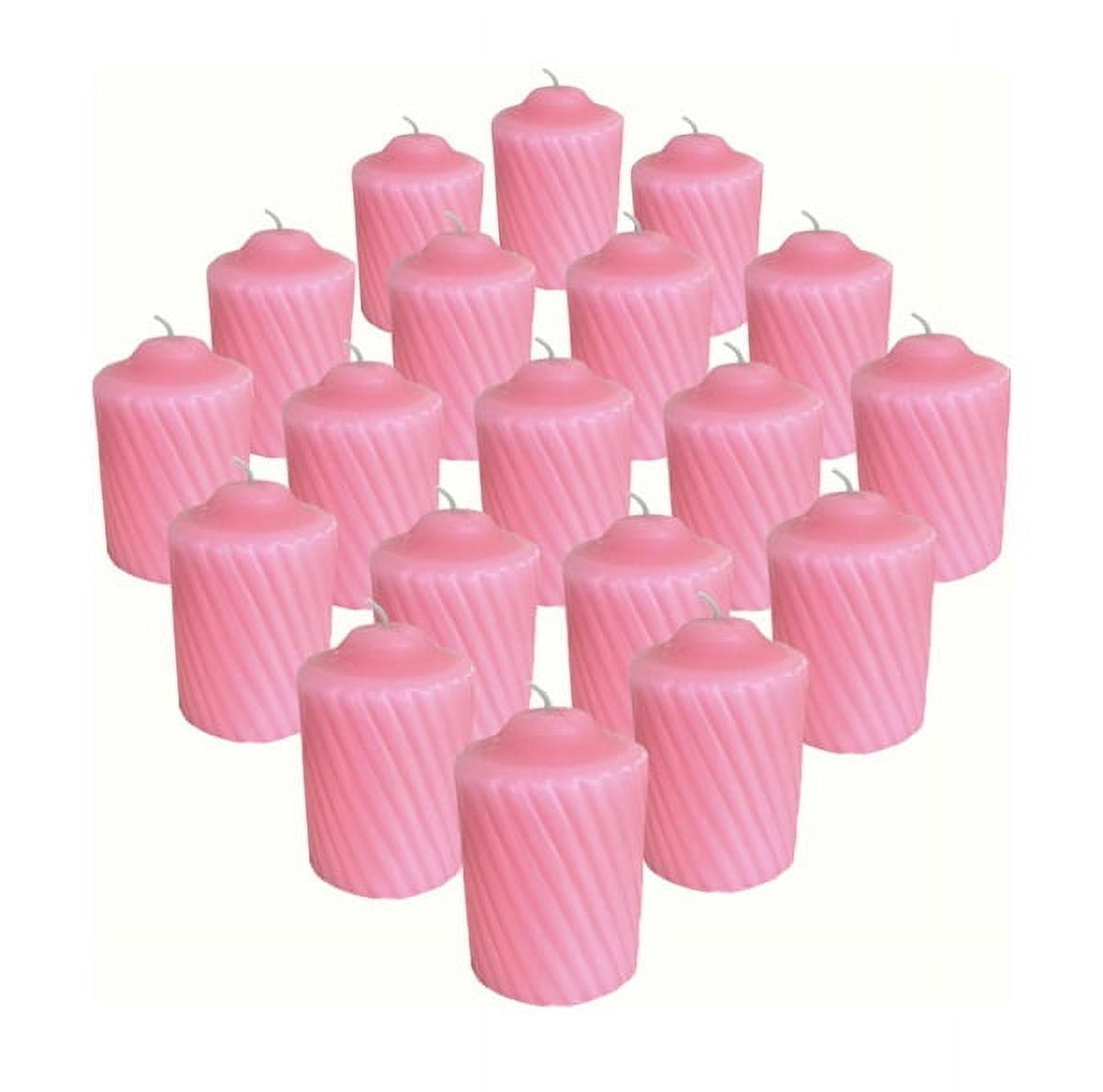 15 Hour Lightly Scented Votive Candles with a Textured Surface 19 ...