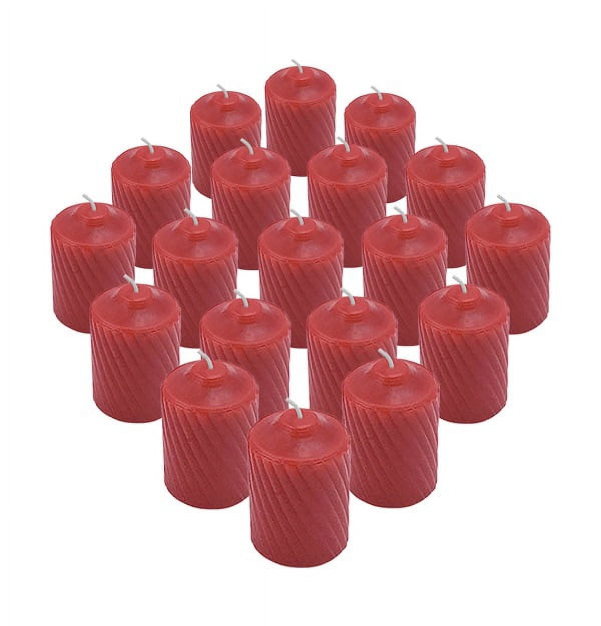 15 Hour Lightly Scented Votive Candles with a Textured Surface 19 ...