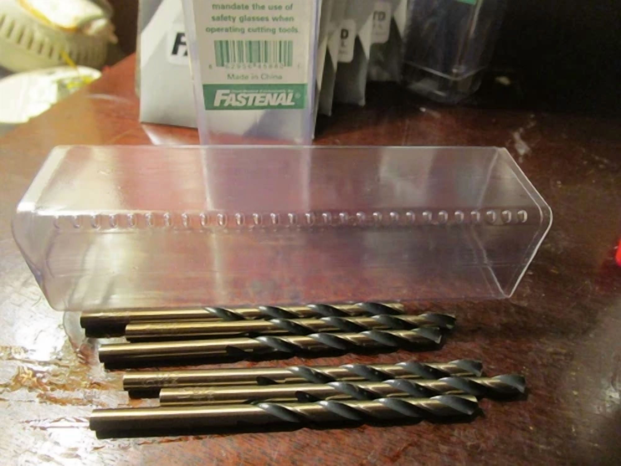 #15 Hss 135° Split Point Black And Gold Finish Fmt® Jobber Drill Qty 6 ...