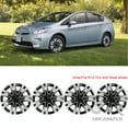 15'' Hubcaps Set of 4 Wheel Rim Cover Universal R15 Hub Caps ...