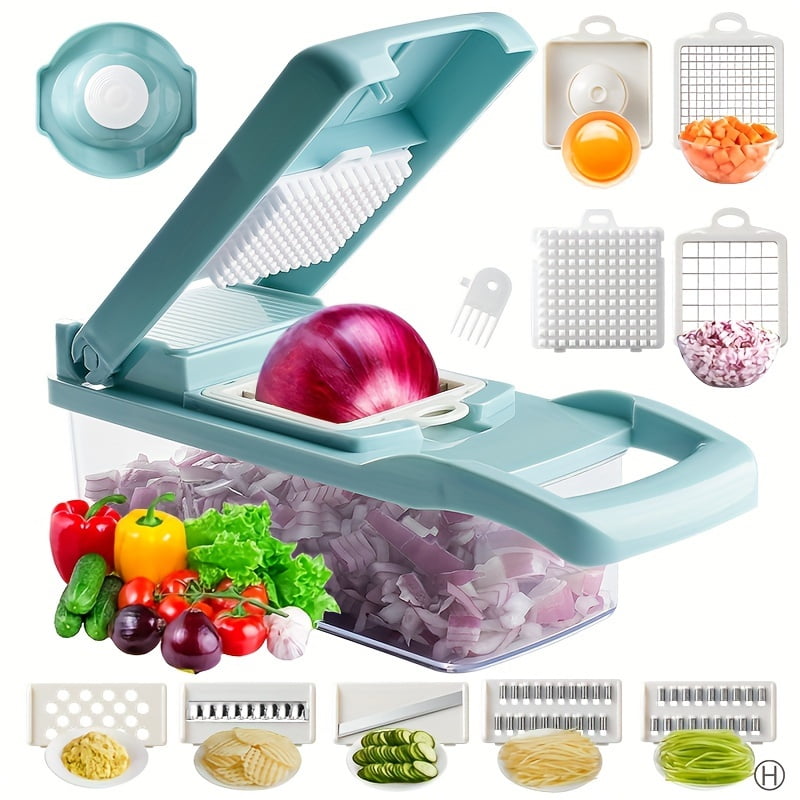 15 In 1 Multi-functional Vegetable Chopper, Cutter Vegetable Dicer ...