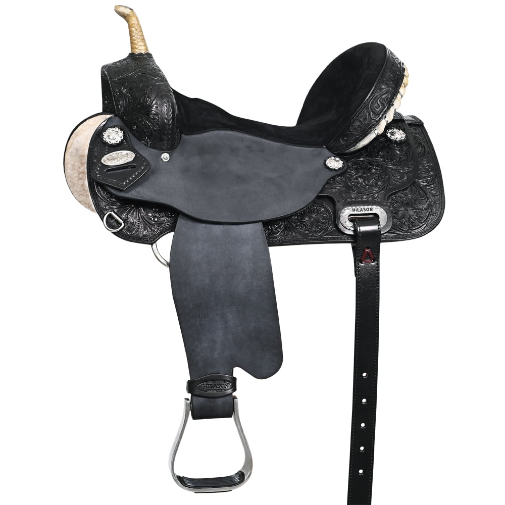 15 In Flex Tree Western Horse Saddle American Leather Trail Barrel By ...