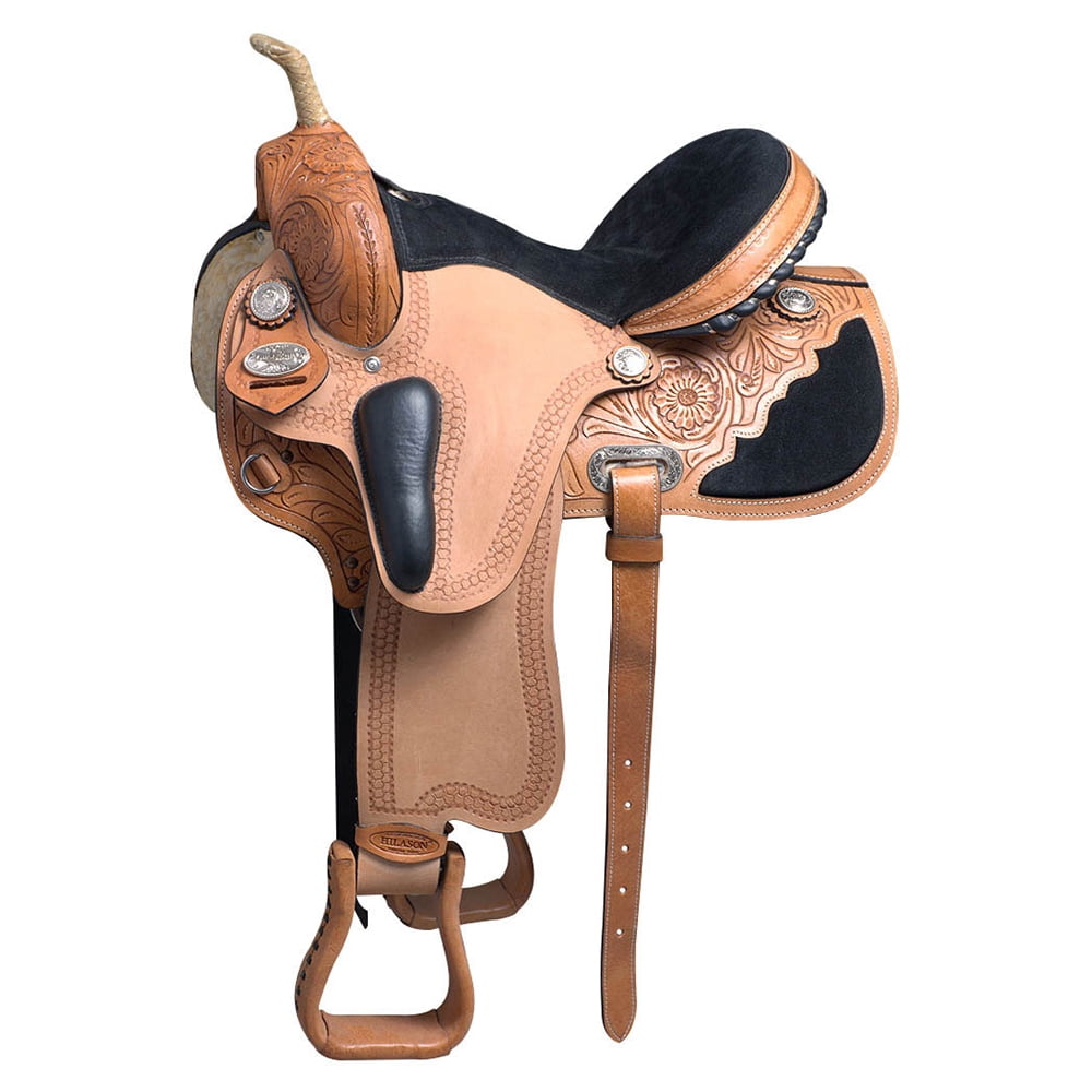 15 In Western Horse Saddle American Leather Flex Trail Barrel Racing By ...