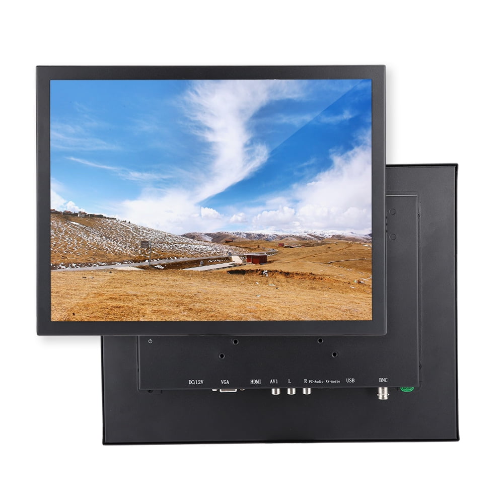 15 Inch 4:3 1024x768 Full HD Potable Monitor With Remote Control ...