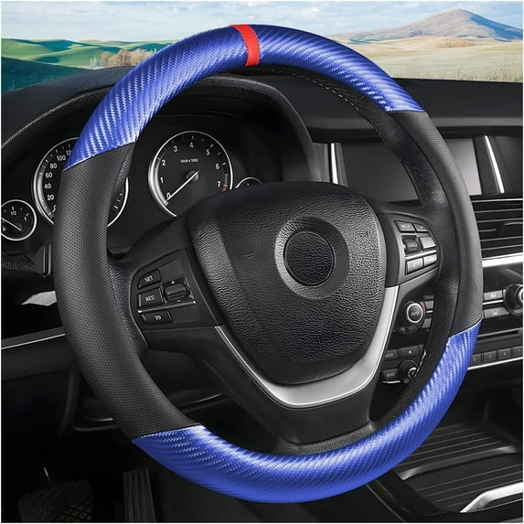 15 Inch Anti-Slip Car Steering Wheel Cover, Steering Wheel Protector ...
