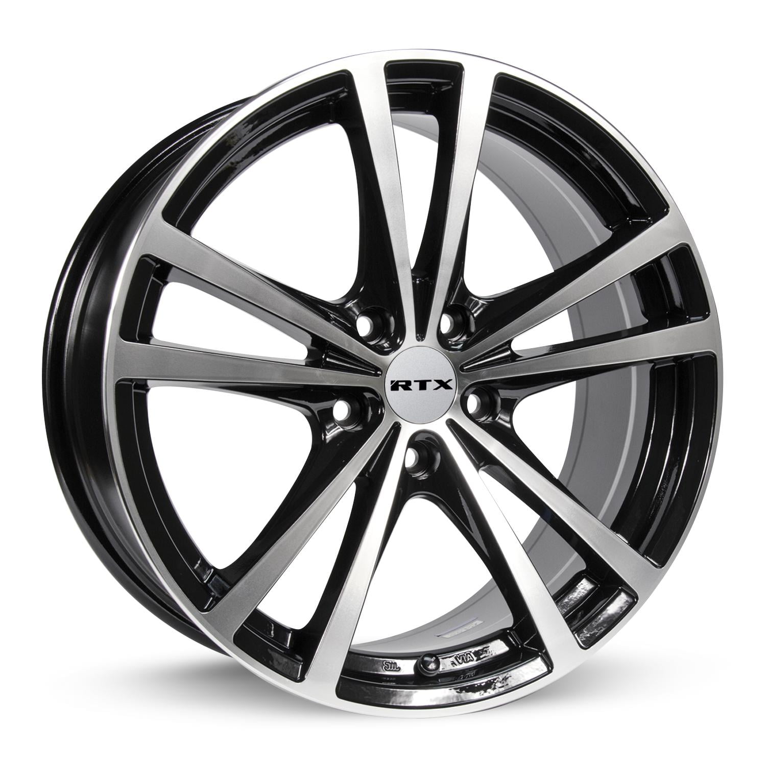 15 Inch Black Alloy Wheel Rim for Honda Accord, RTX 81223 15x6.5 5x114 ...