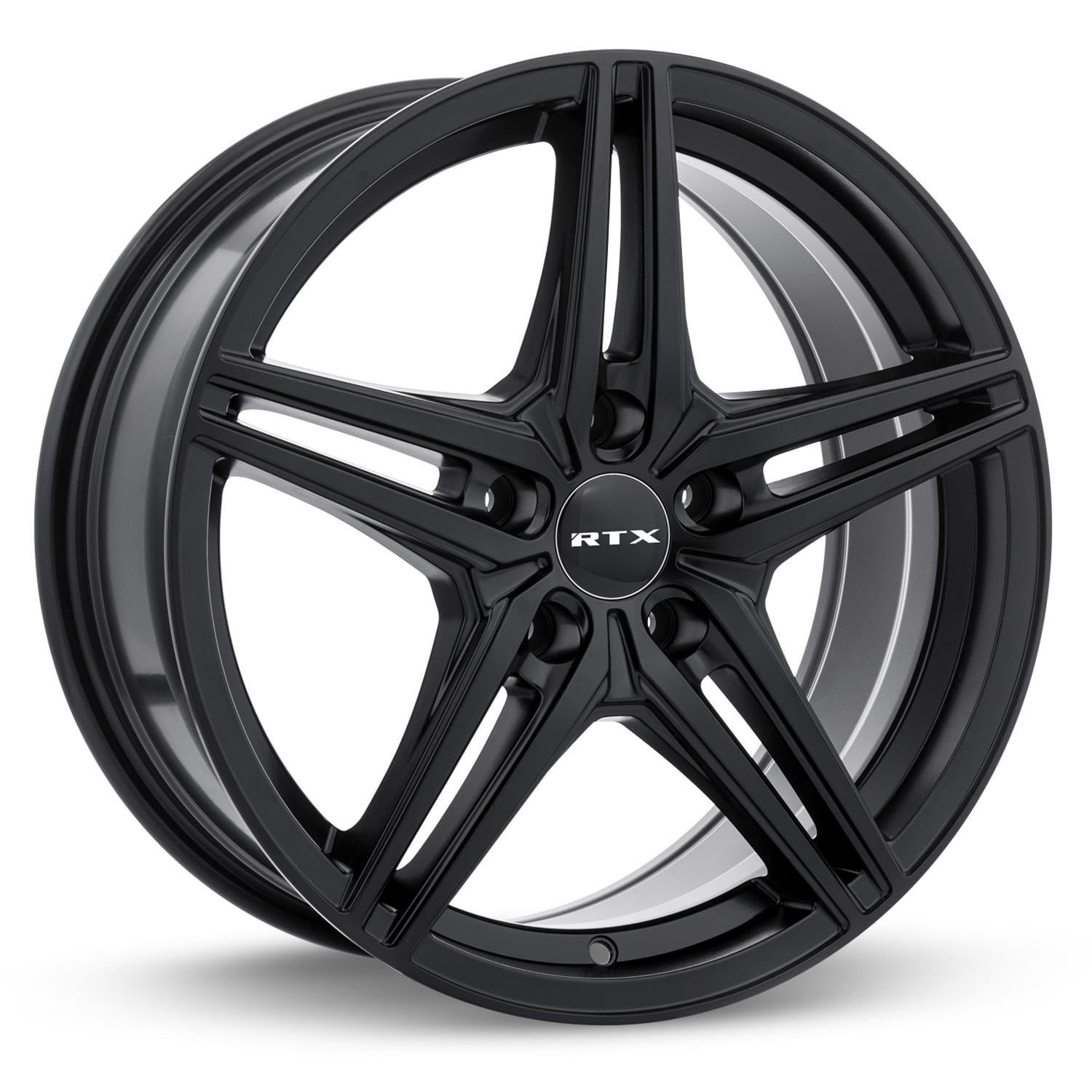 15 Inch Black Alloy Wheel Rim for Kia Spectra, RTX 82036 15x6.5 4x100 ...
