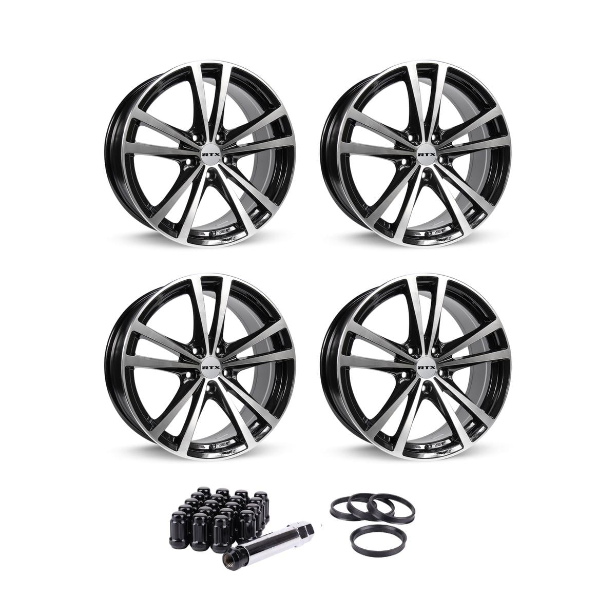 15 Inch Black Rims (Set of 4) for 2023-2024 Toyota Prius AWD-e, RTX ...