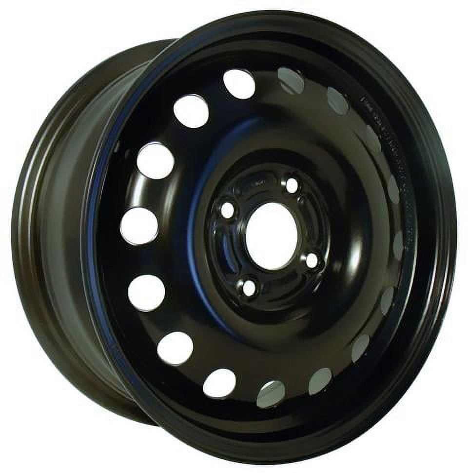 15 Inch Black Steel Wheel Rim for Ford Fiesta, RTX X40831 15x6 4x108 ...
