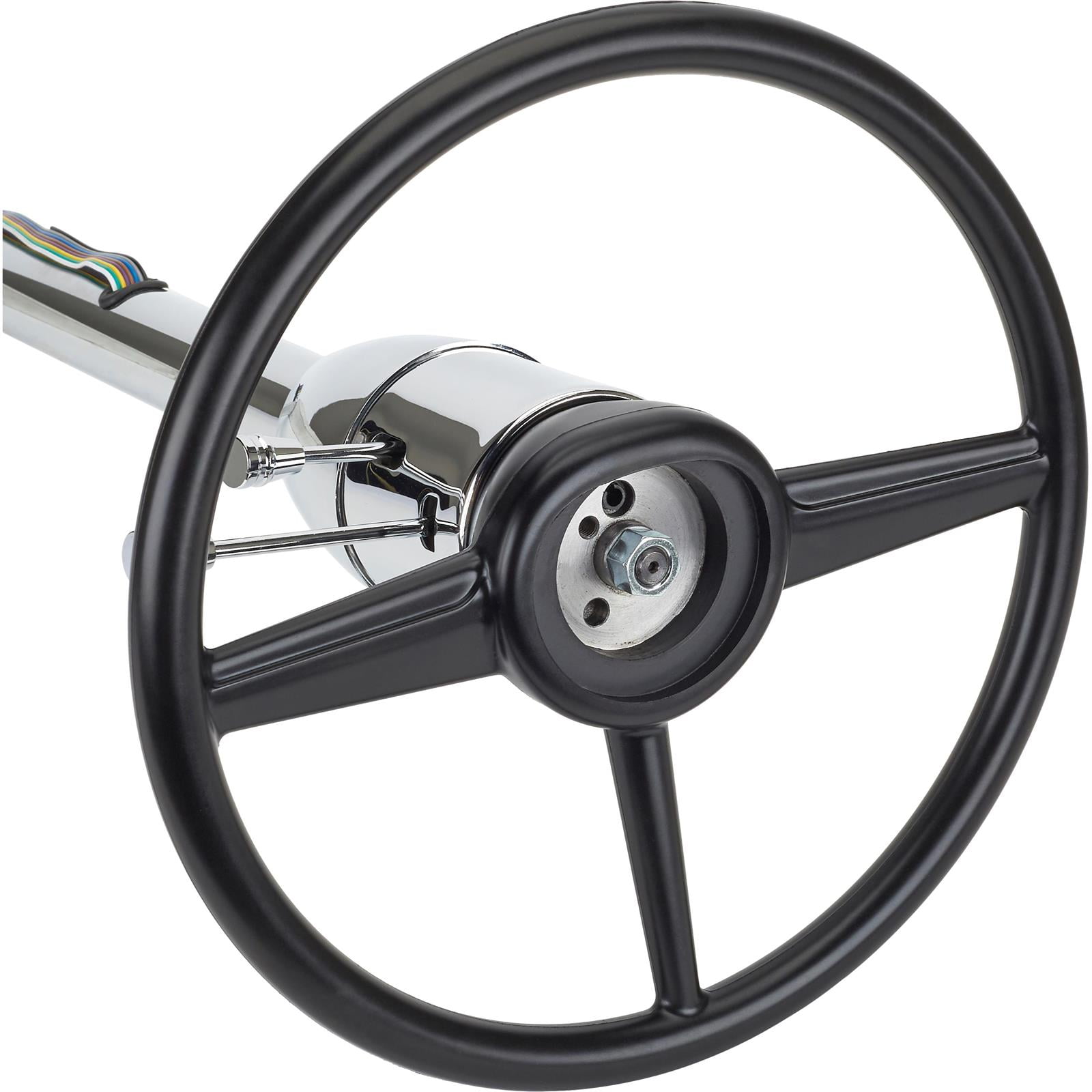 Speedway Motors 15 Inch Steering Wheel, Compatible with 1947-1954 Chevy ...