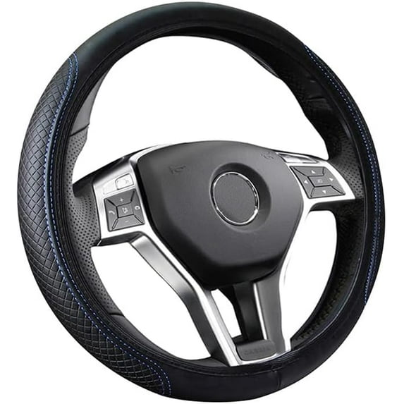 15 Inch Car Steering Wheel Cover Non-Slip Breathable Steering Wheel ...