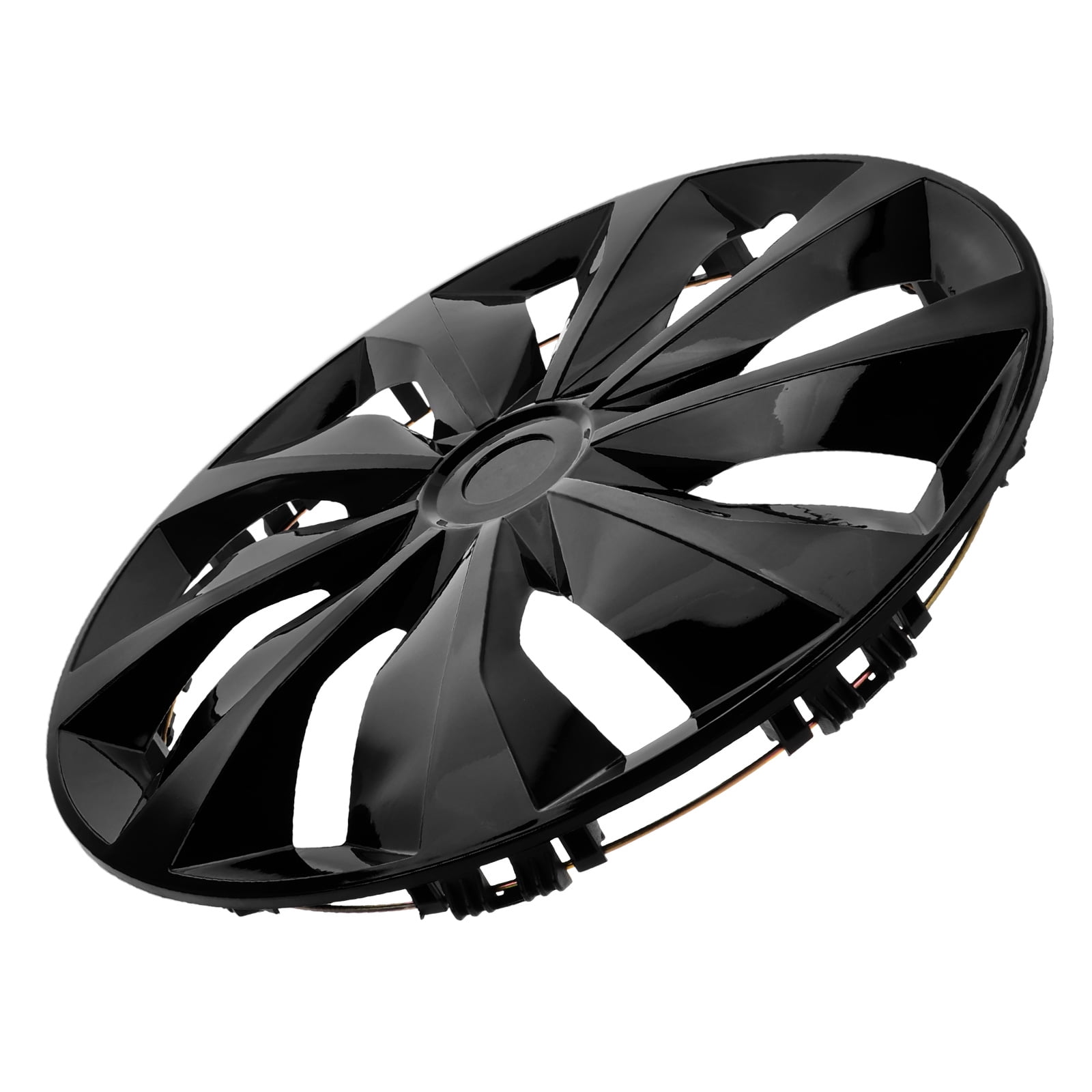 15 Inch Black Plastic Wheel Covers Hub Caps for Car Maintenance and ...