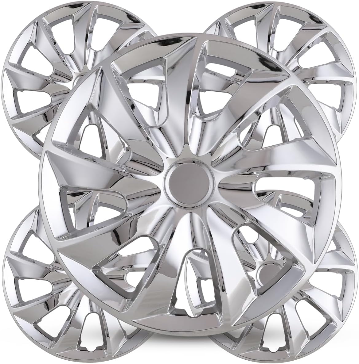 15 Inch Hubcaps [Only Fit Iron Hub - Steel Wheel] Universal Wheel Rim ...