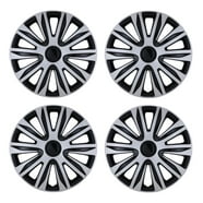 (4 Pack)17 inch Universal Wheel Rim Cover Hubcaps Snap on Car Truck Fit ...