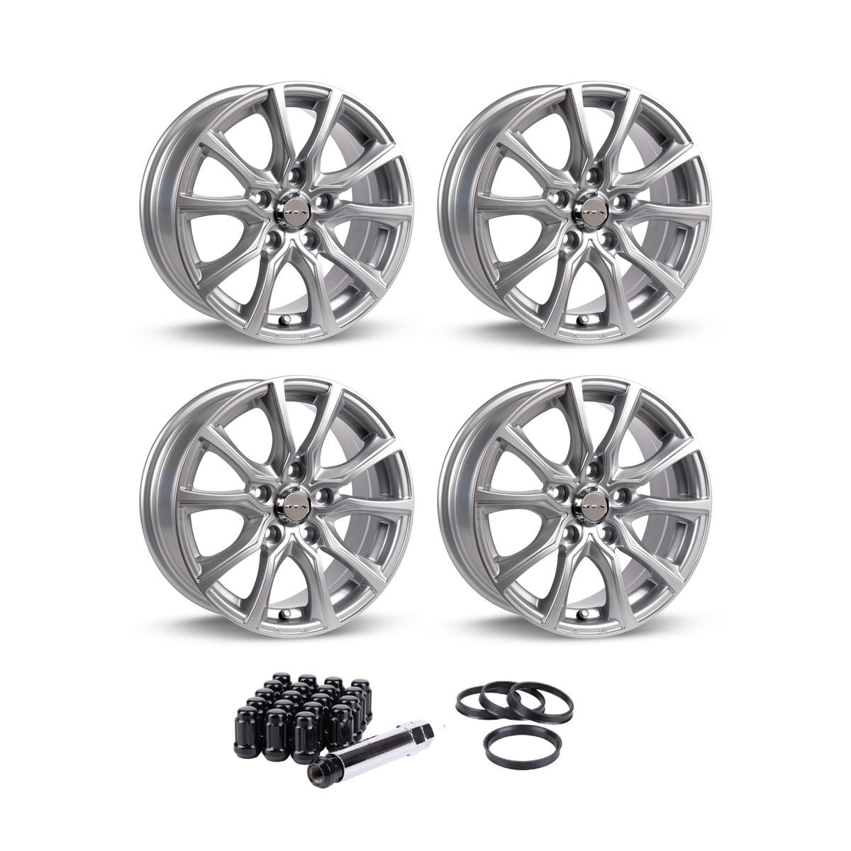 15 Inch Silver Rims (Set of 4) for 2023-2024 Toyota Prius Prime, RTX ...