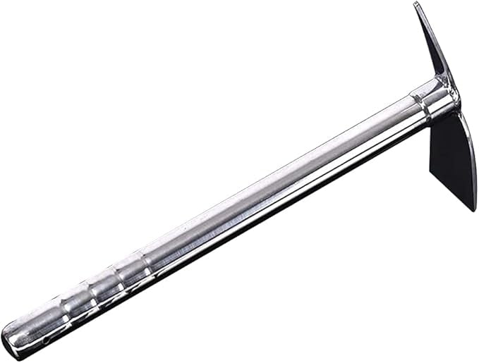 15 Inch Stainless Steel Garden Hoe Pick Multipurpose Hand Tool Digging ...